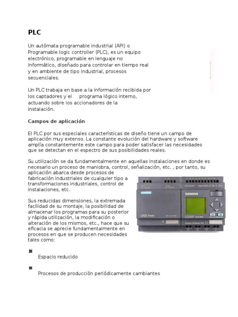 PLC, Pac, DCS | PDF | Scada | Controlador lógico programable