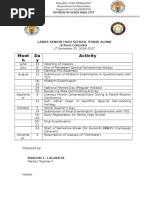 1ST SEM School Form 5A (SF 5A) | PDF