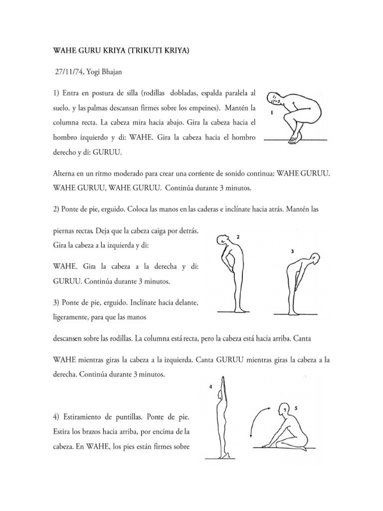 Wahe Guru Kriya | PDF