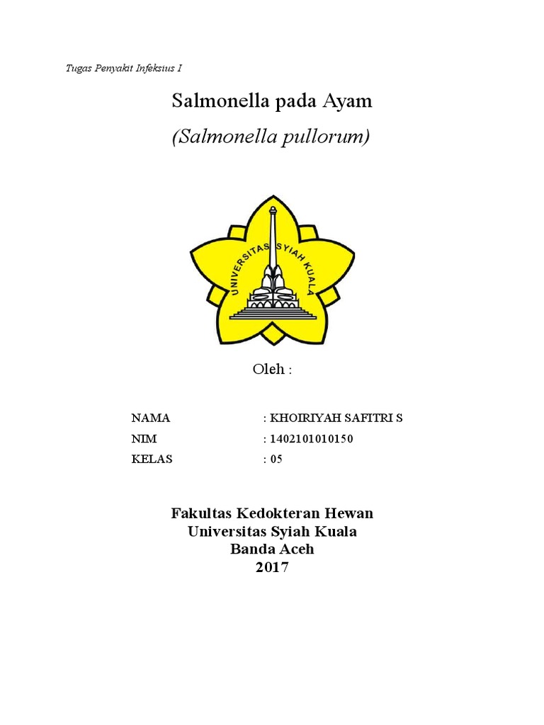 Salmonella Pullorum | PDF