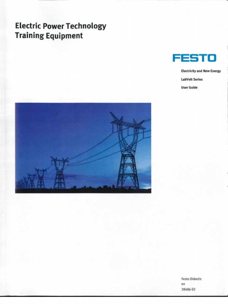 Manual Labvolt | PDF | Mains Electricity | Alternating Current