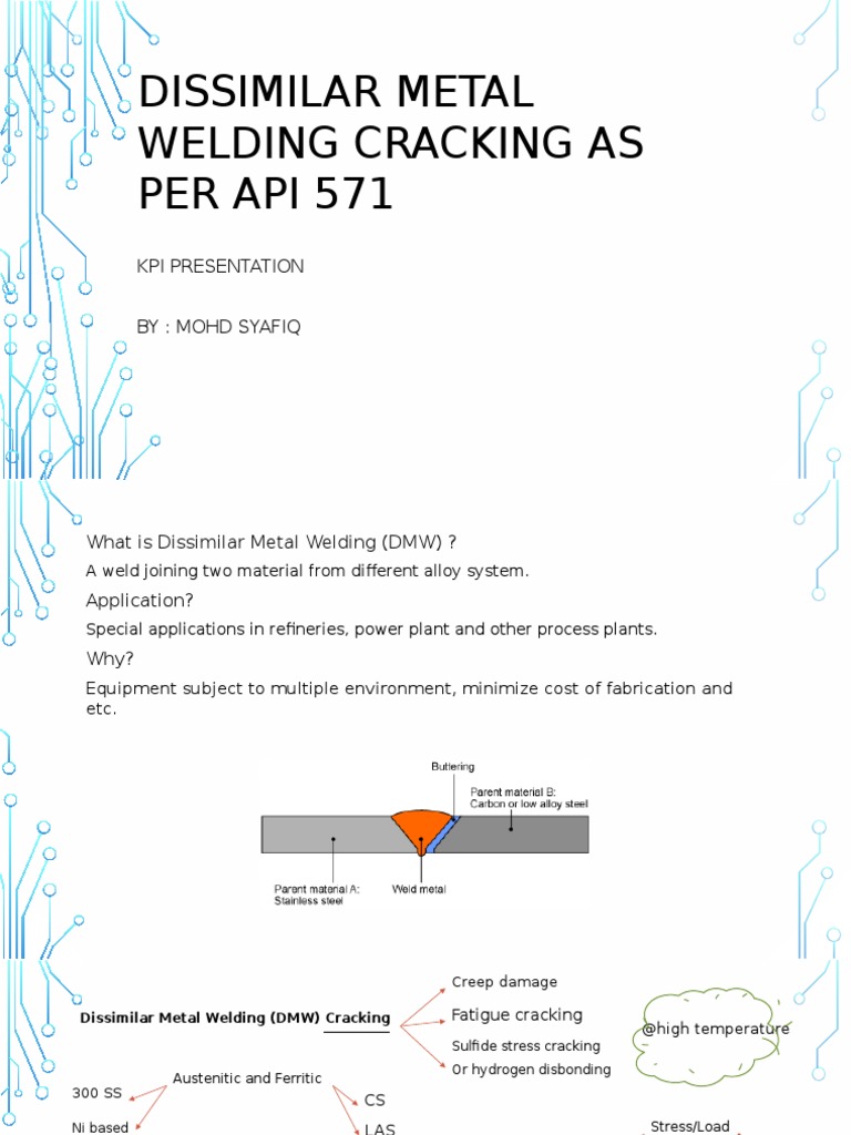 Dissimilar Metal Welding Cracking Insights | PDF | Welding | Construction