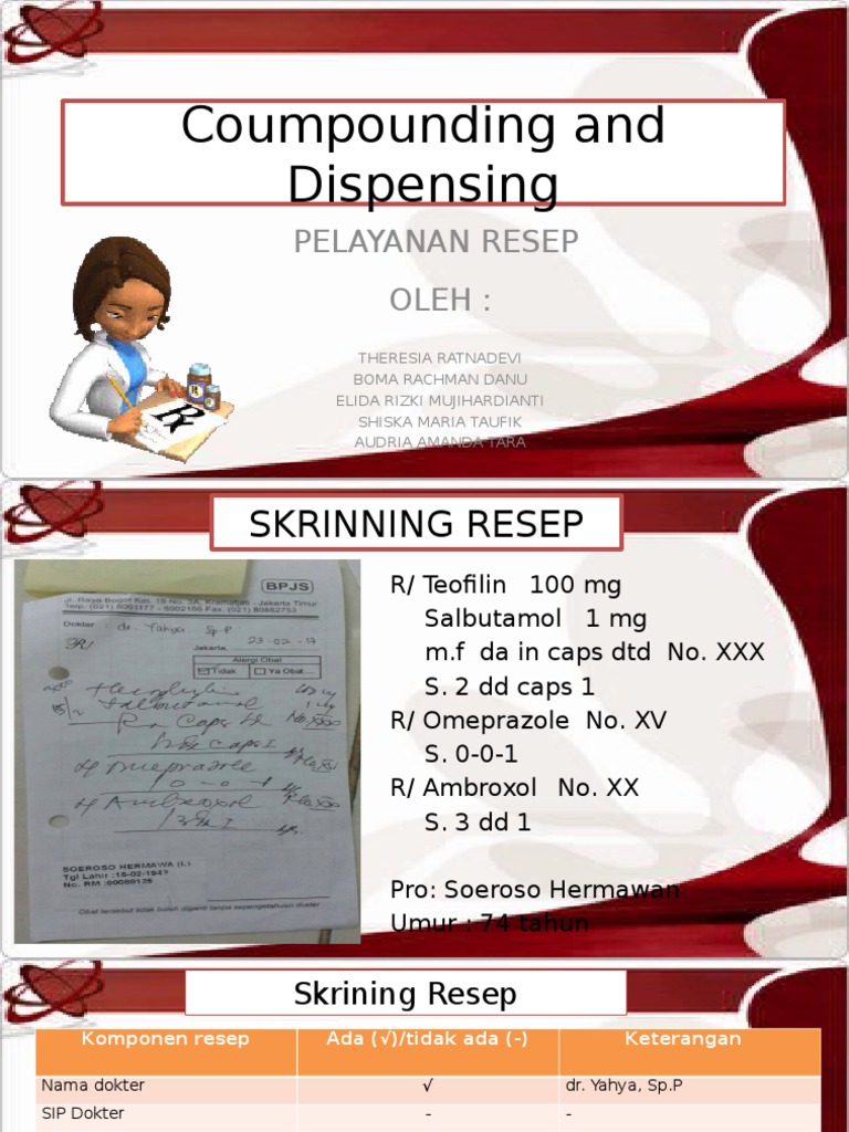 Contoh Resep Nebulizer dan Inhaler | PDF