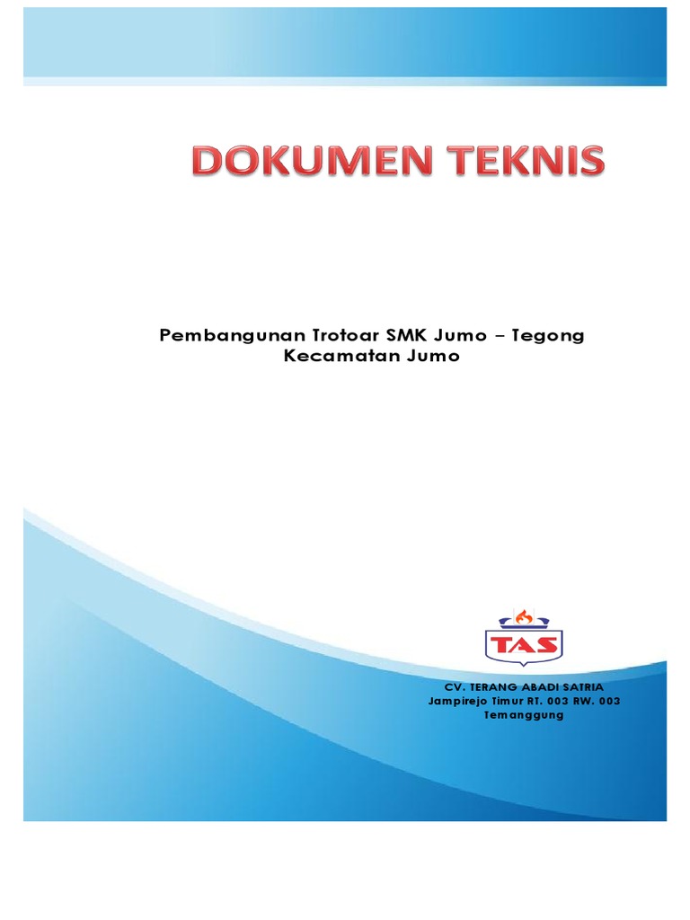 Dokumen Penawaran Teknis | PDF