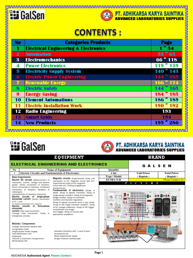GALSEN Labware Promotioanal Catalog | PDF | Rectifier | Amplifier