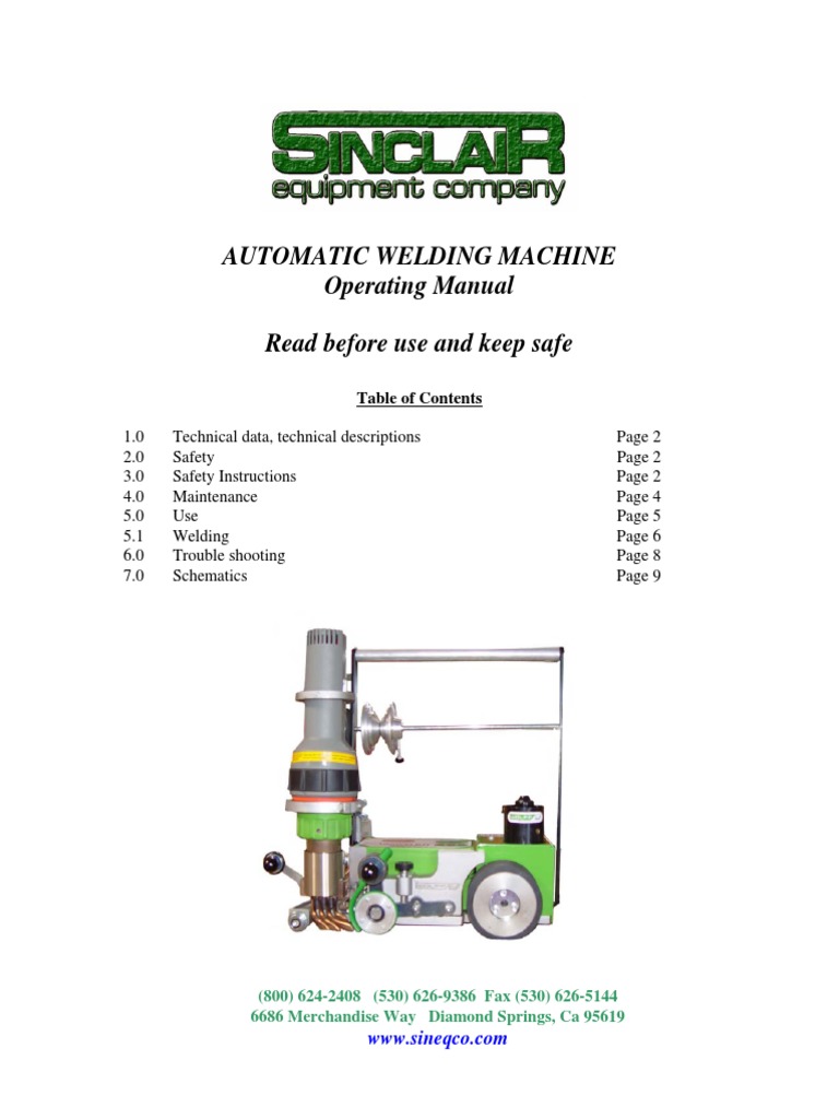 Welding Machine User Guide | PDF | Implied Warranty | Welding
