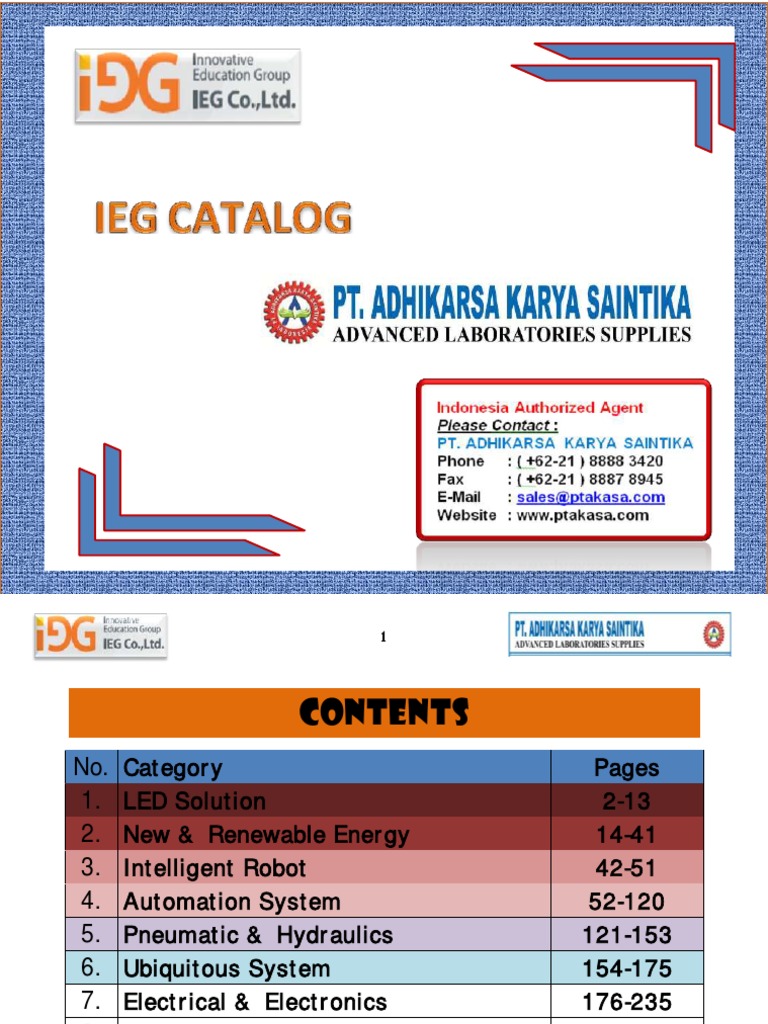 IEG Catalog | PDF | Electrical Grid | Electric Power