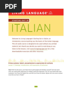 Dialogues in Italian. | PDF | Linguistics | Human Communication