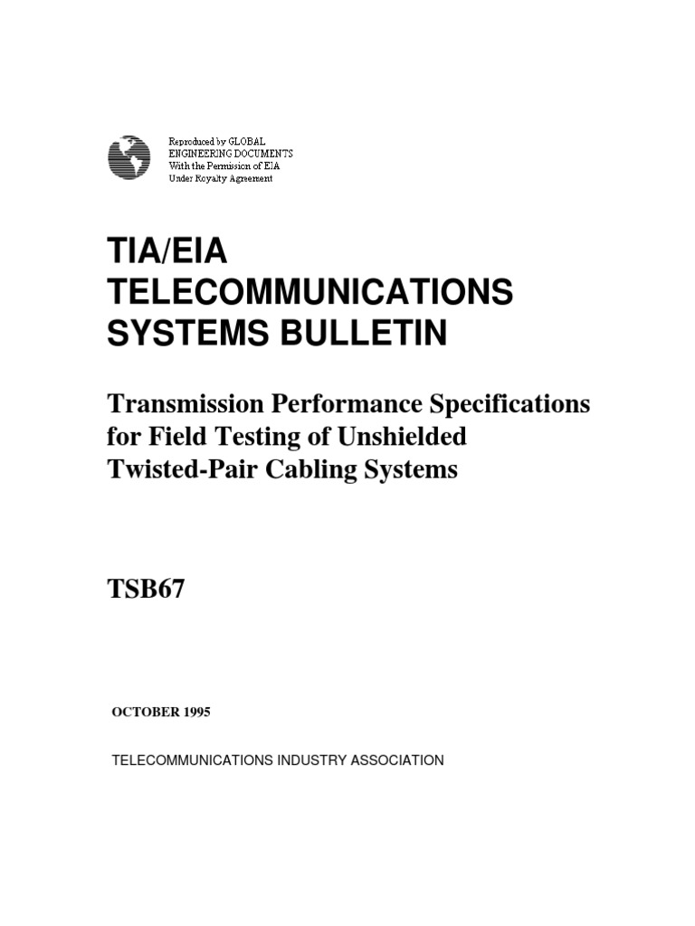 Ansi Tia Eia 569 A PDF | PDF | Transmission Medium | Telecommunication