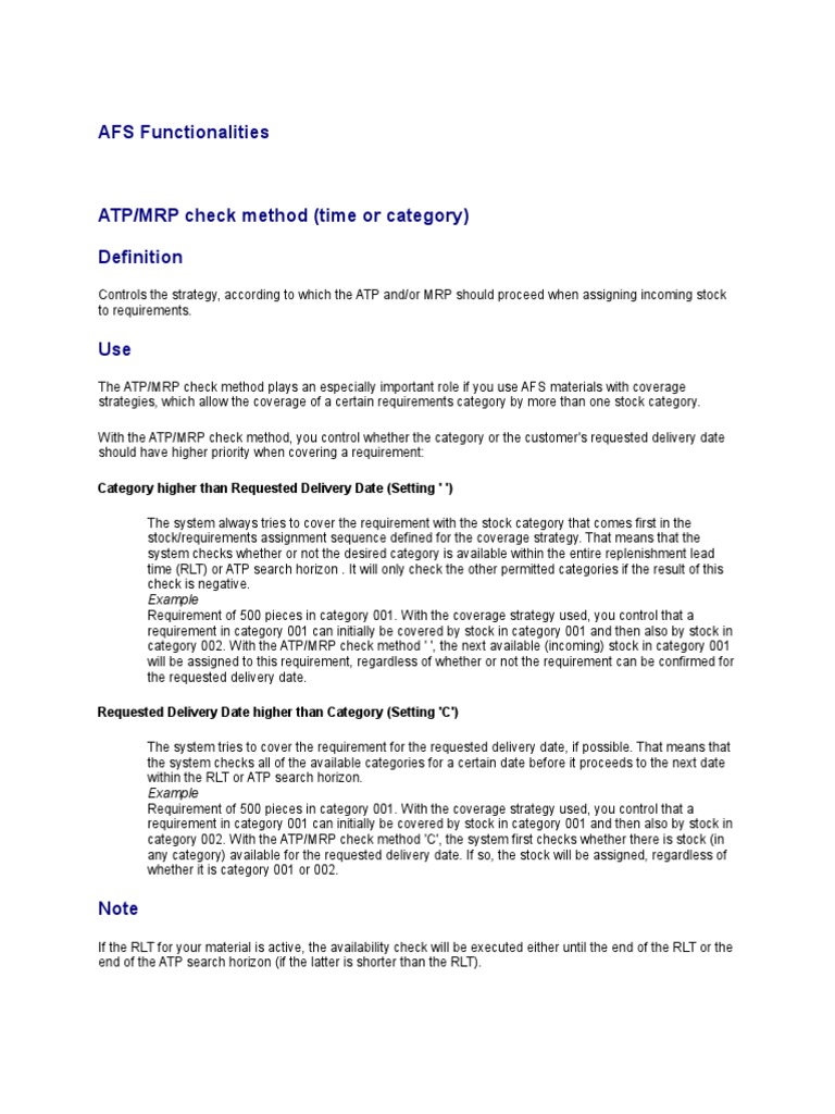 AFS Functionalities | PDF | Computing And Information Technology | Business