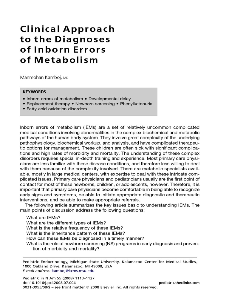 Clinical - Approach - To - The - Diagnosis IEM PDF | PDF | Primary Care ...