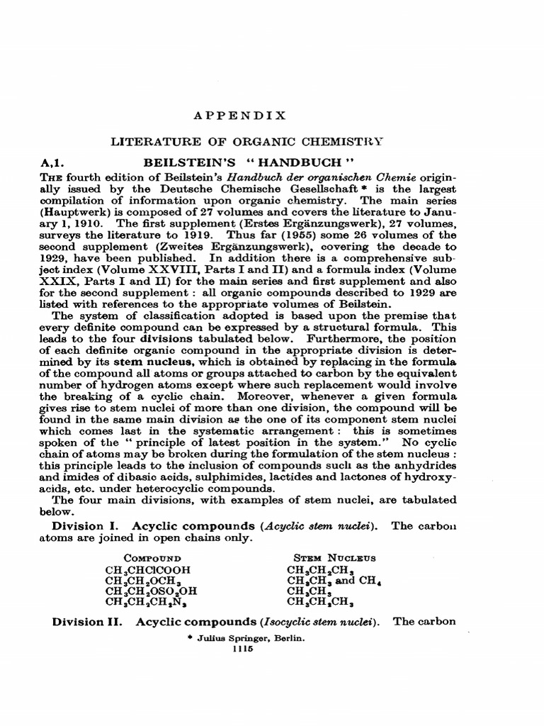Appendix PDF | PDF | Organic Chemistry | Chemistry