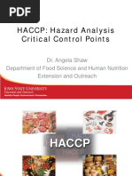 AIB HACCP Checklist2007 | PDF | Hazard Analysis And Critical Control ...