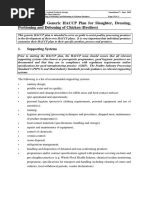 Slaughterhouse Assessment Form | PDF | Slaughterhouse | Hygiene