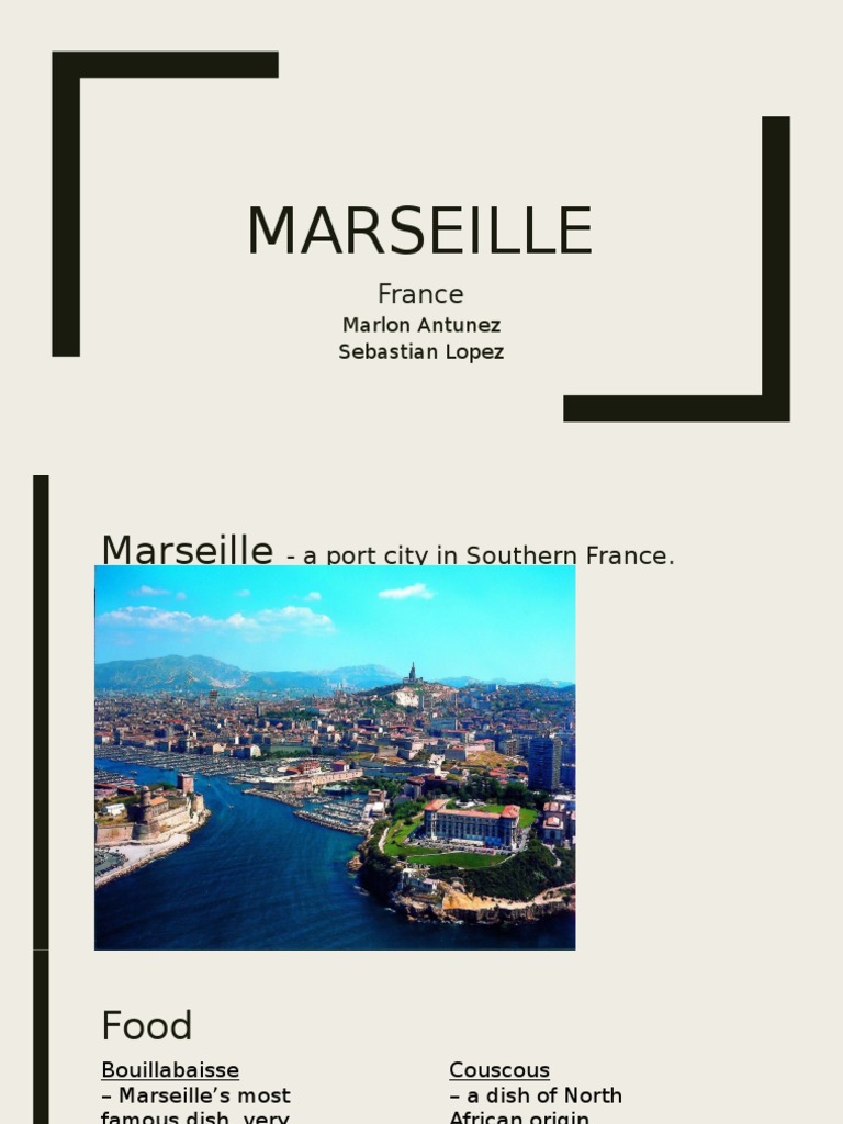 Marseille | PDF | Marseille | France