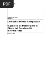 Proyecto SGO Minera Spence | PDF | Minería | Cobre