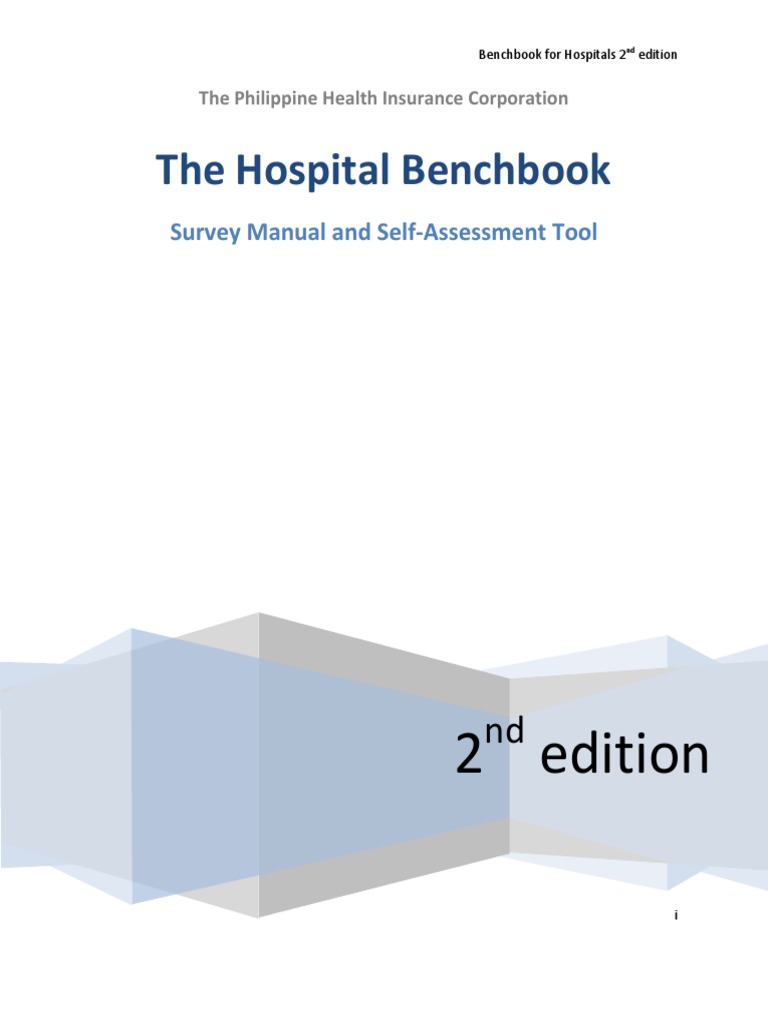 The Hospital Benchbook: 2 Edition | PDF