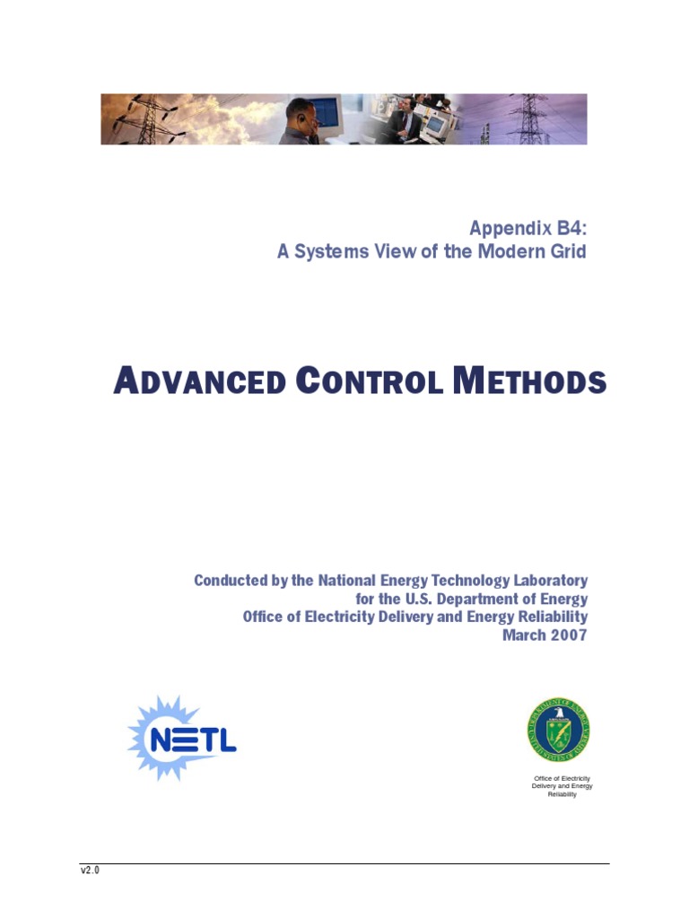 Advanced-Control-Methods Final v2 0 | PDF | Scada | Electrical Grid