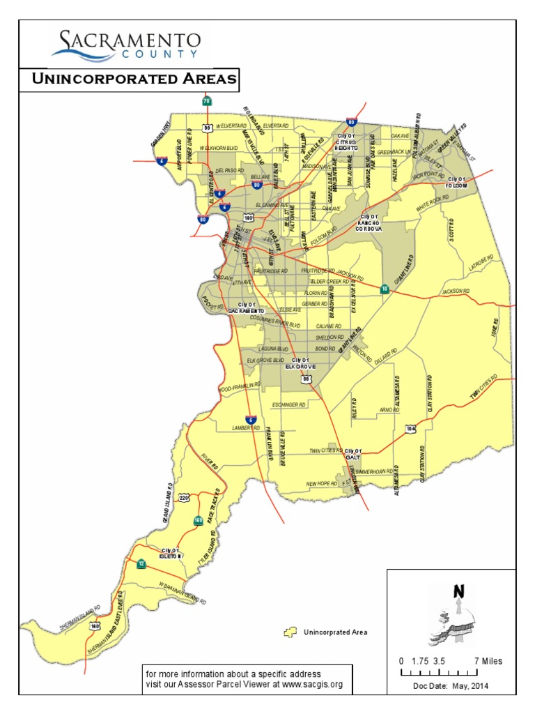 Unicorporated Areas of Sacramento County | PDF