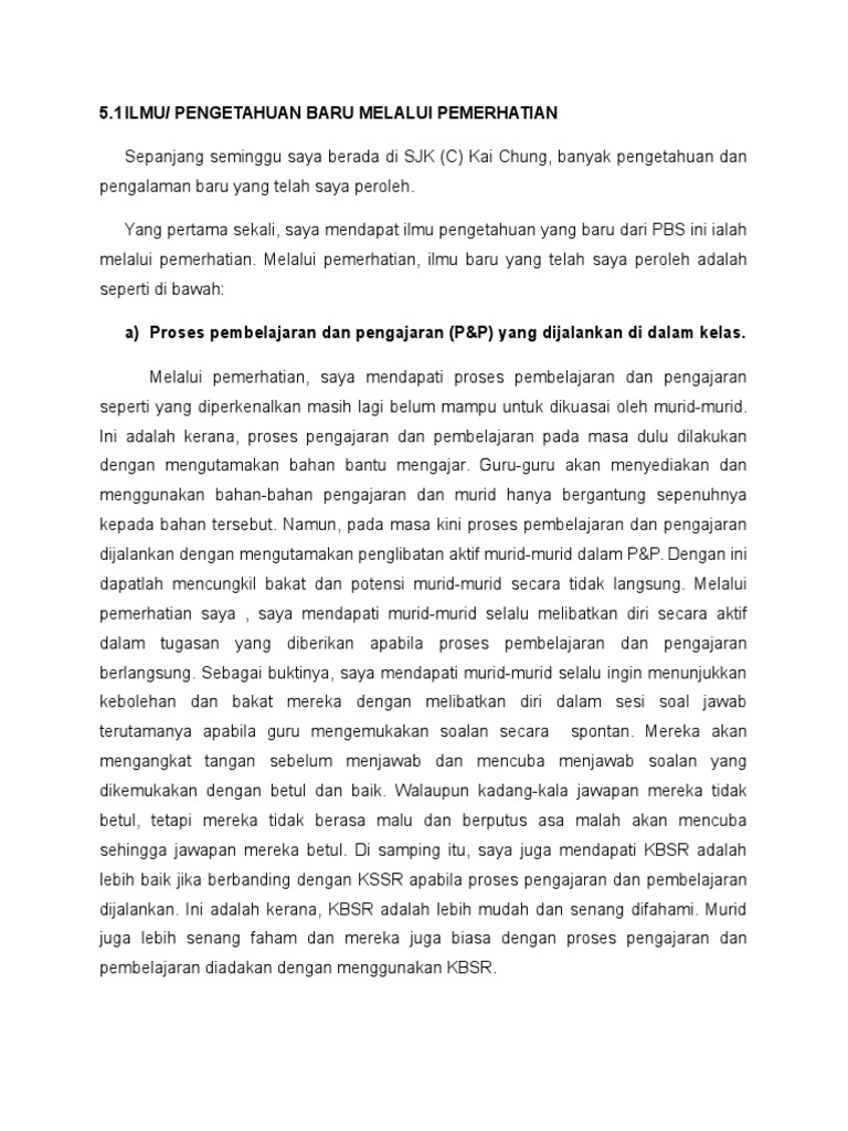 Ilmu Pemerhatian | PDF