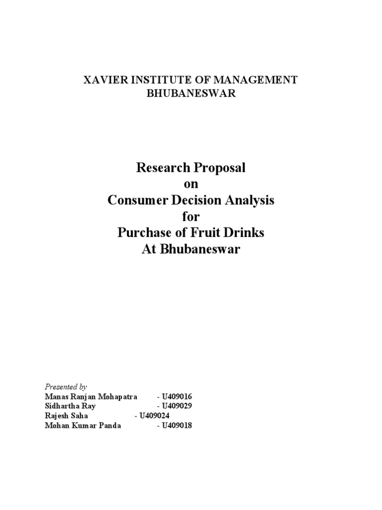 Marketing Project On Customer Decision Analysis | PDF | Brand | Factor ...