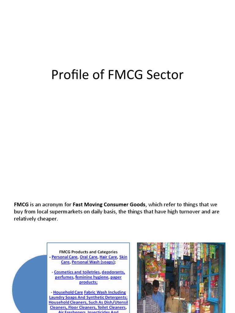 Overview of the FMCG Sector in India | PDF | Brand | Procter & Gamble
