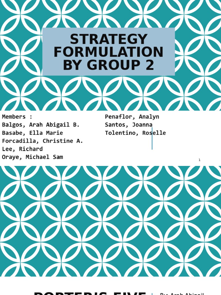 Strategy Formulation Framework Overview | PDF | Strategic Management ...