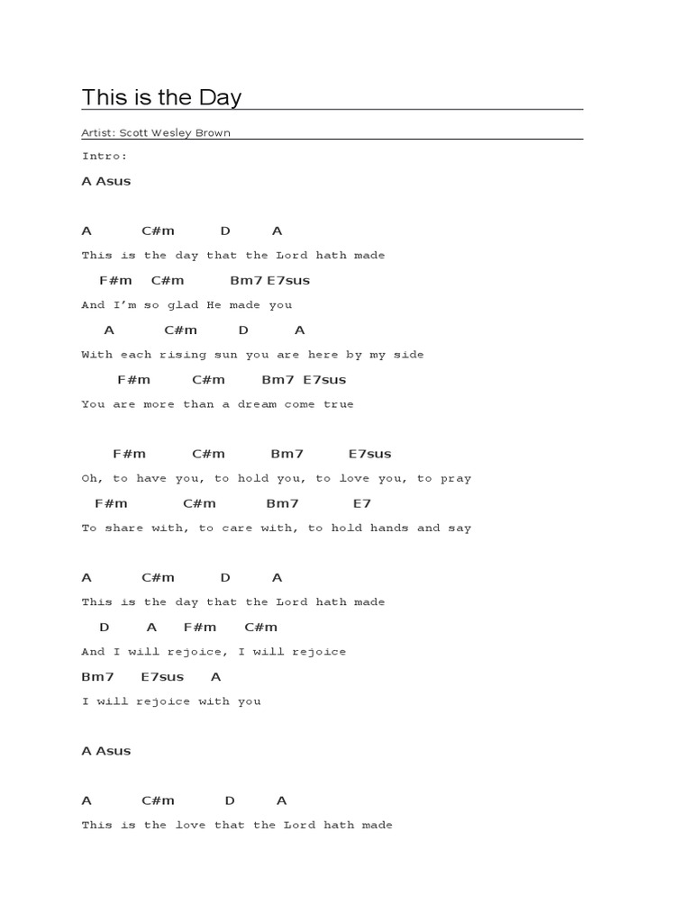 Wedding Songs Lyrics and Chords | Song Structure | Musical Forms