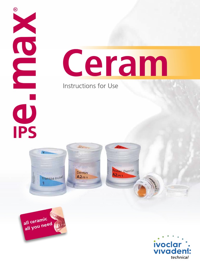 IPS+e-max+Ceram (1) | Ceramics | Pottery