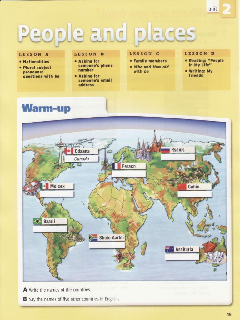Four Corners Book 1 unit 2.pdf | Semiotics | Writing