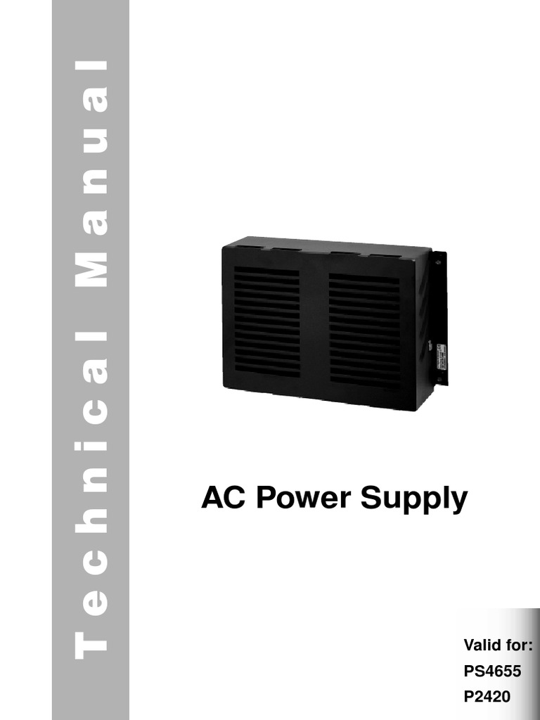 AC Power Supply Skanti | PDF | Power Supply | Direct Current