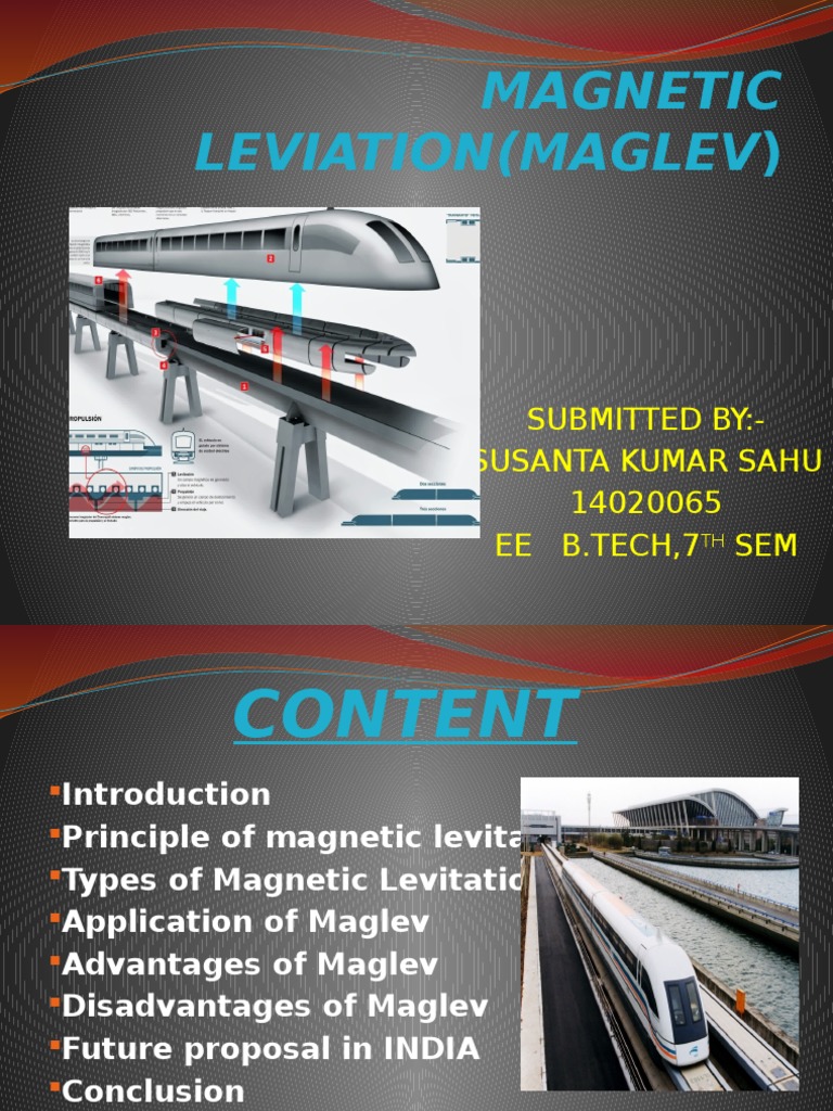 MAGLEV TECHNOLOGY EXPLAINED | PDF | Electromagnetism | Force