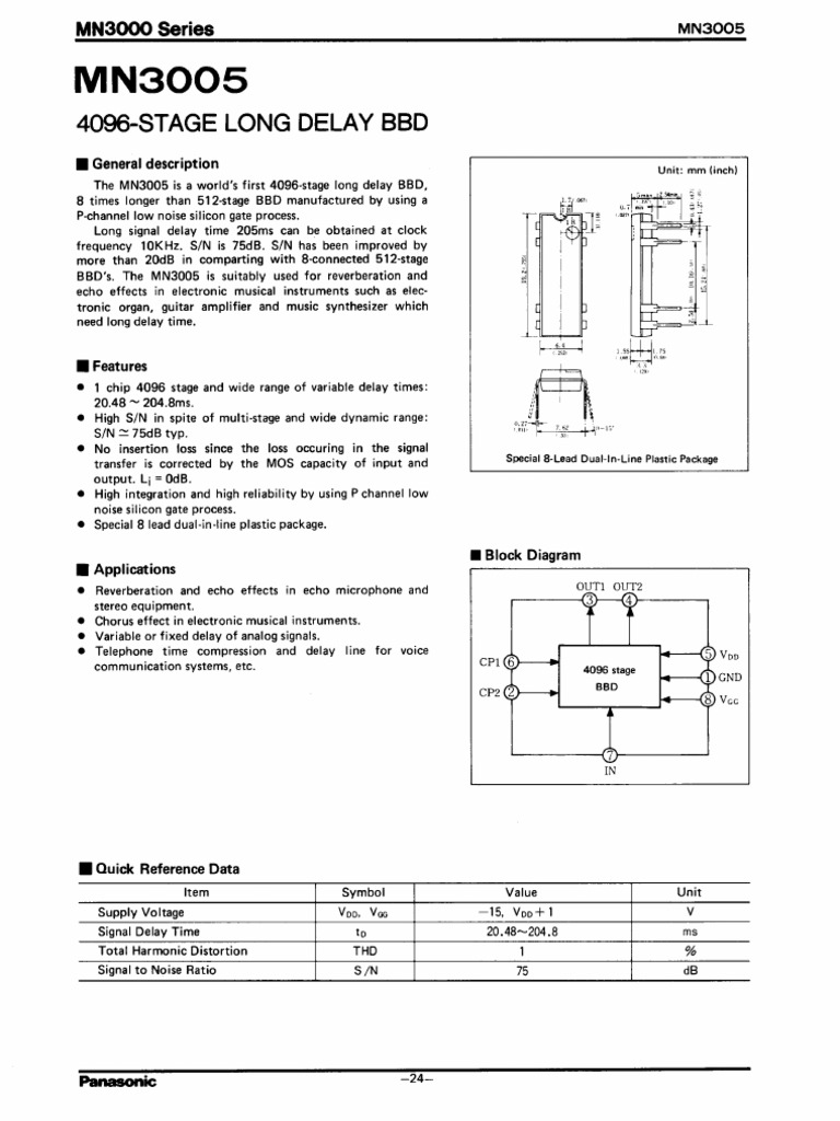 3005 Datasheet | PDF
