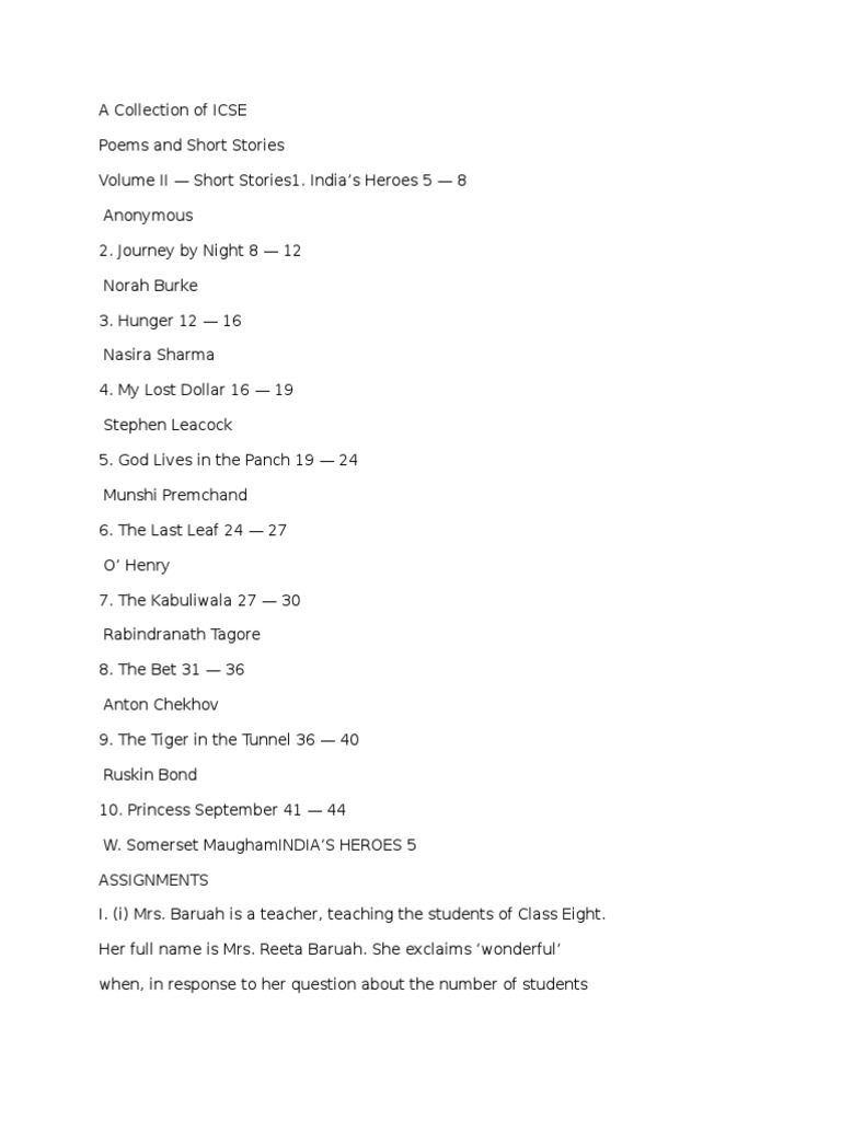 A Collection of ICSE - Docx 1 | PDF | Mohammad Reza Pahlavi | Elephant