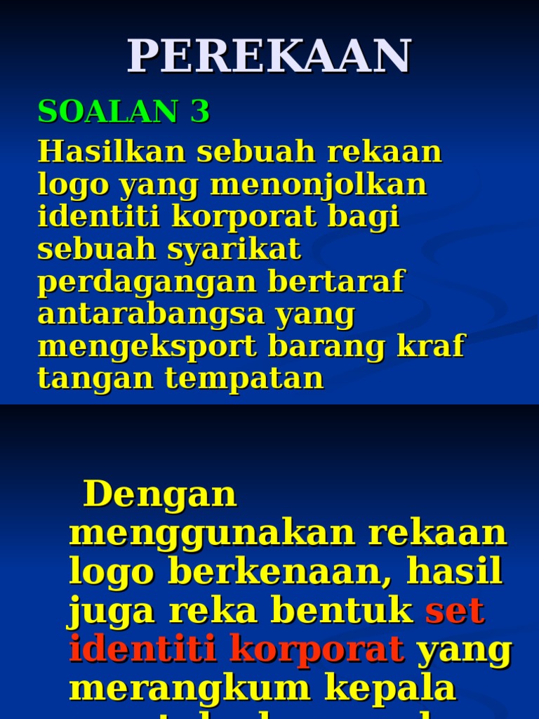 Soalan 3 Kerja Kursus STPM LOGO | PDF