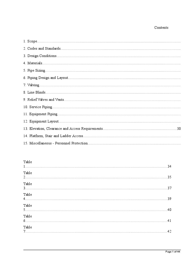 Piping Design and Plant Layout | PDF | Pipe (Fluid Conveyance) | Valve