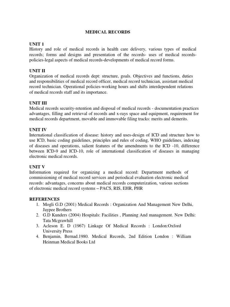 Medical Records | PDF