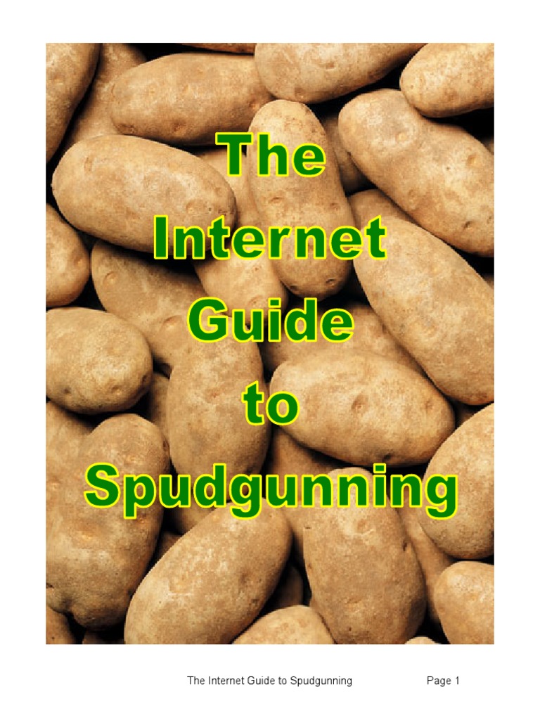 Spud Guns | PDF | Pipe (Fluid Conveyance) | Electrical Connector