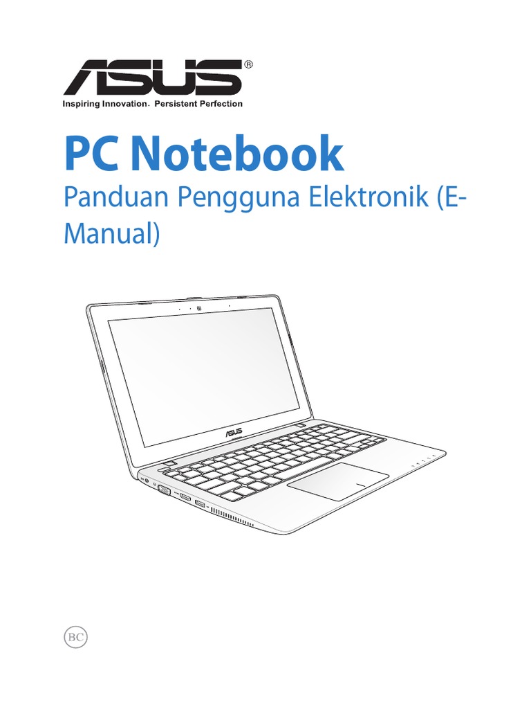 Panduan Penggunaan Laptop ASUS PDF | PDF