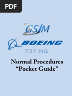 B737 Max Checklist | PDF | Transponder (Aeronautics) | Aircraft