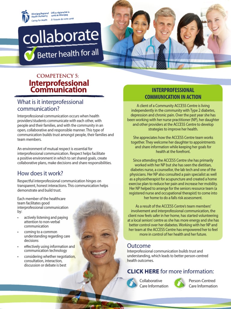 Interprofessional Communication | PDF | Nursing | Health Care