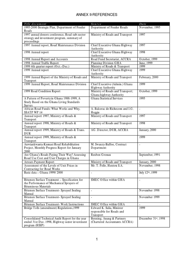 Functional Classification | PDF | World Bank | Road