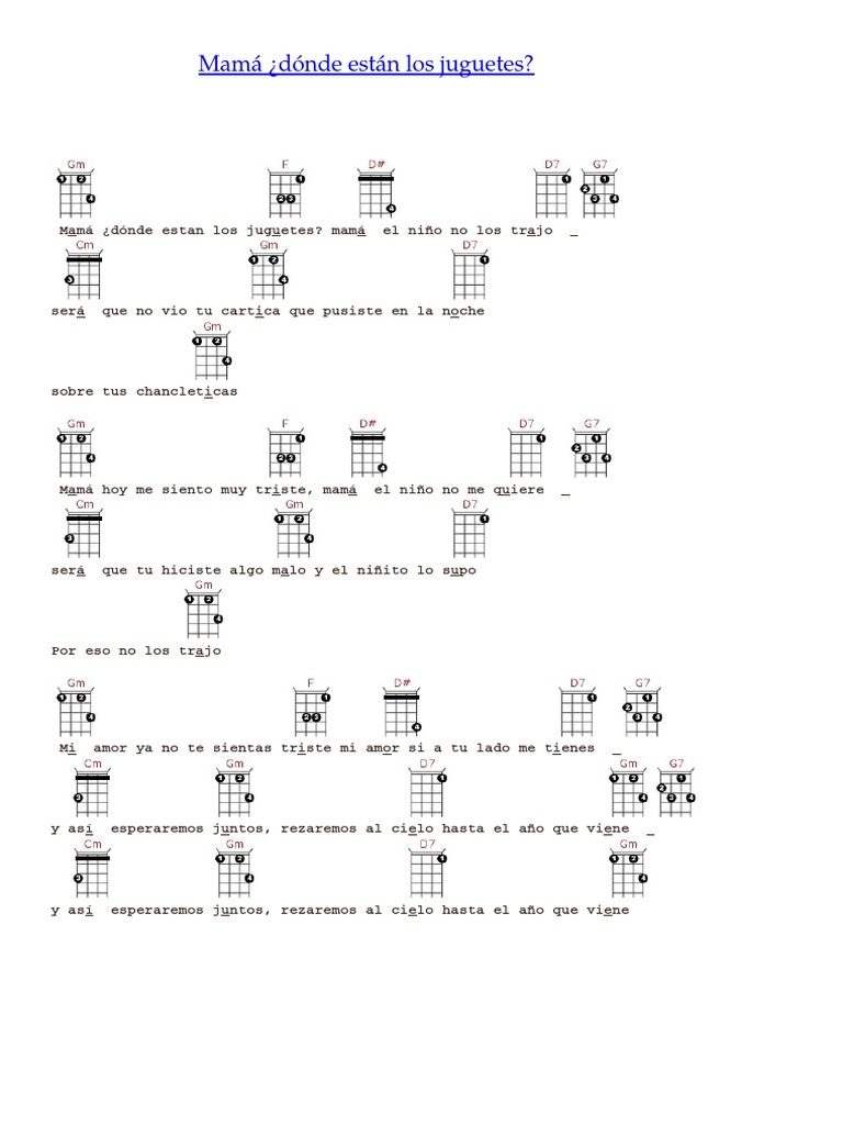 Aguinaldos Acordes | PDF | María, madre de Jesús | Navidad