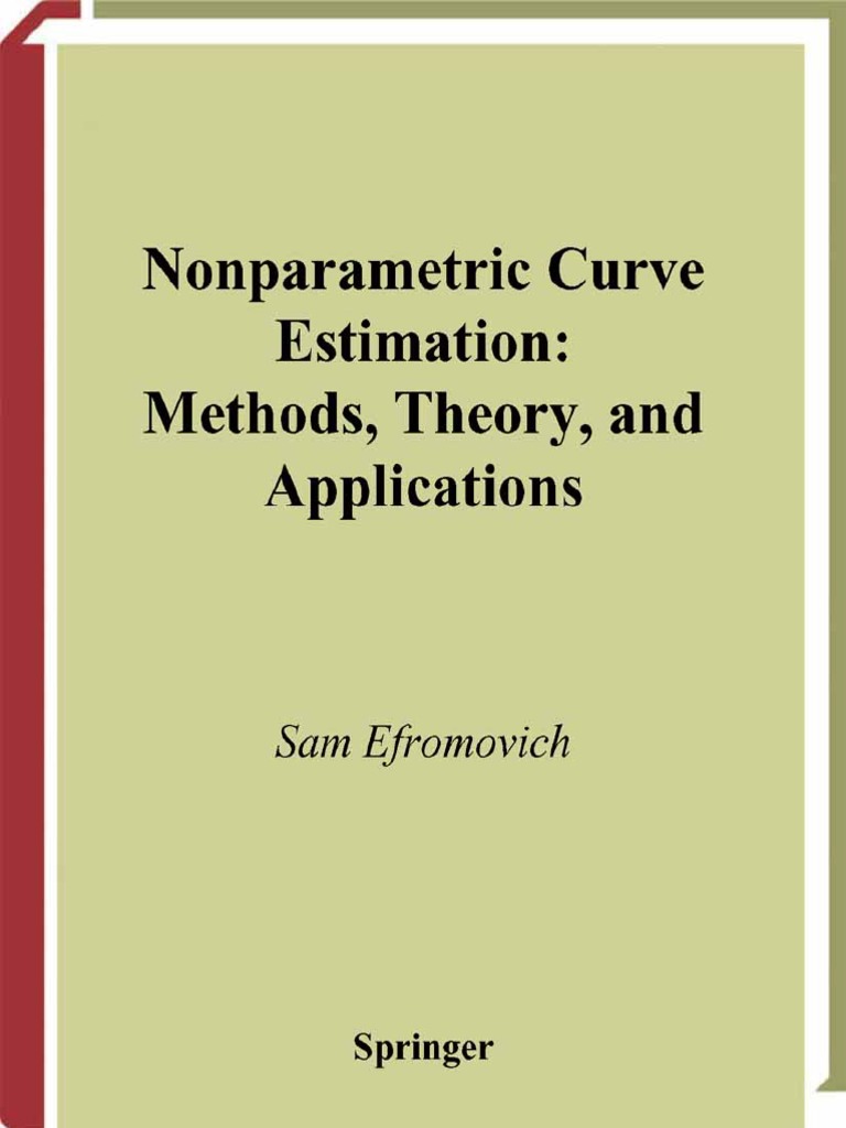Non Parametric Curve Estimation | PDF | Histogram | Statistics