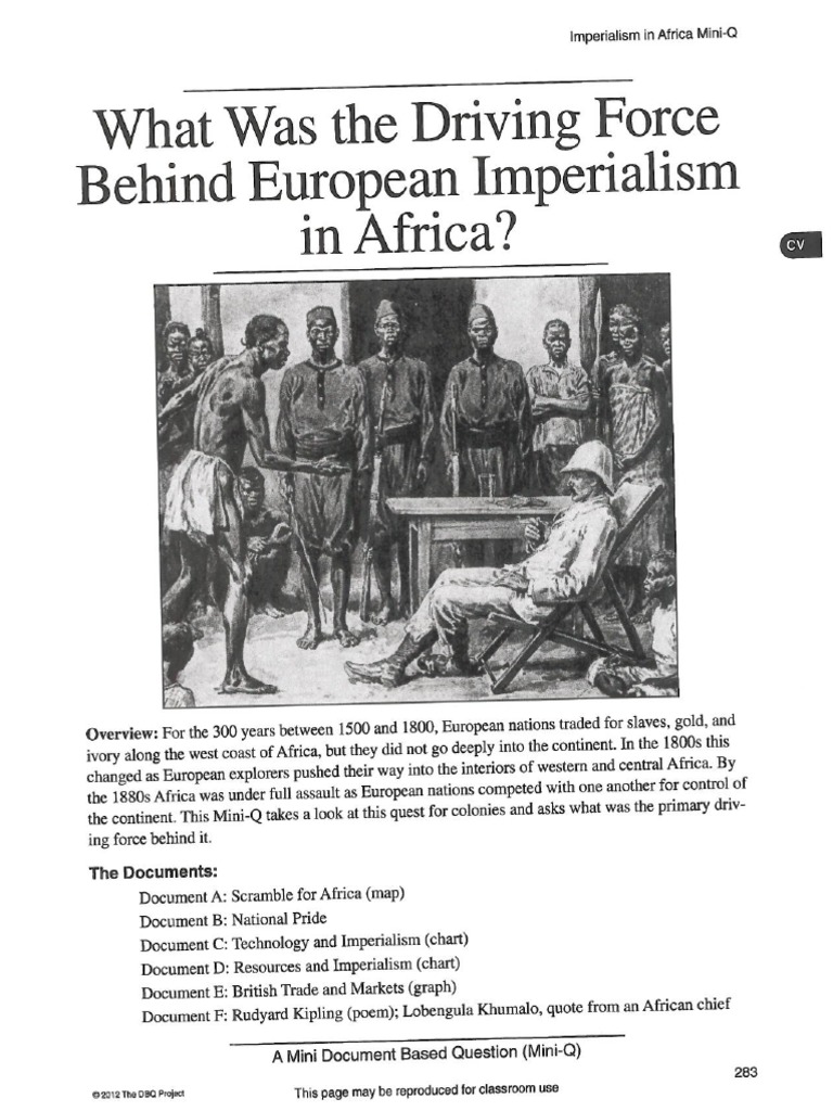 Africa DBQ | PDF