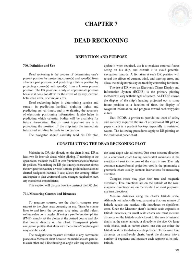 DEAD RECKONING.pdf | Navigator | Navigation
