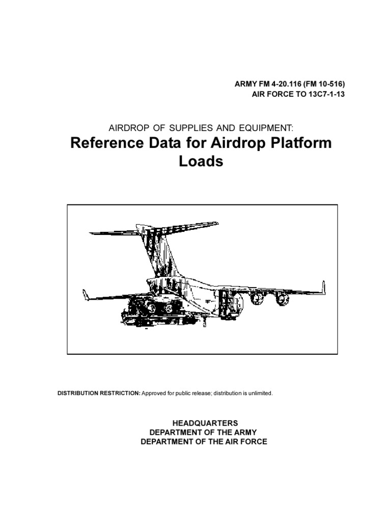 Military Airdrop Reference Guide | PDF | Textiles | Rope