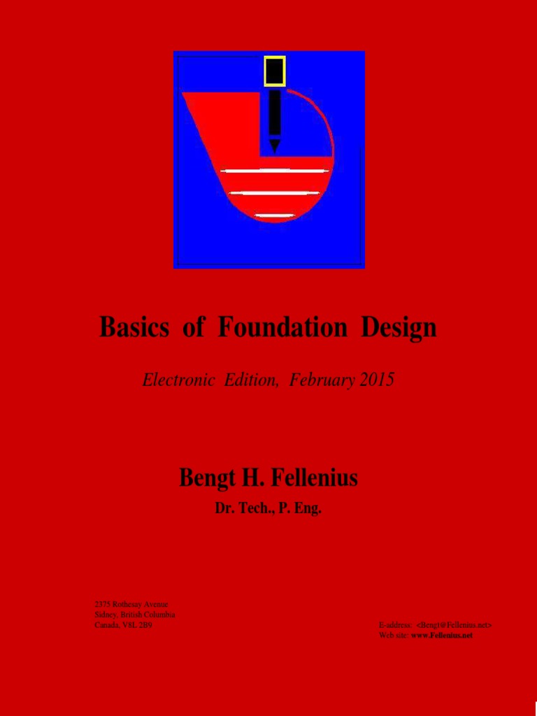 Basics of Foundation Design PDF | PDF | Density | Deep Foundation