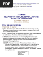 8 Fam 505.2 Passport Endorsements | PDF | Passport | U.S. State
