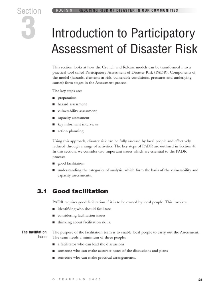 Introduction to Participatory Assessment of Disaster Risk.pdf ...